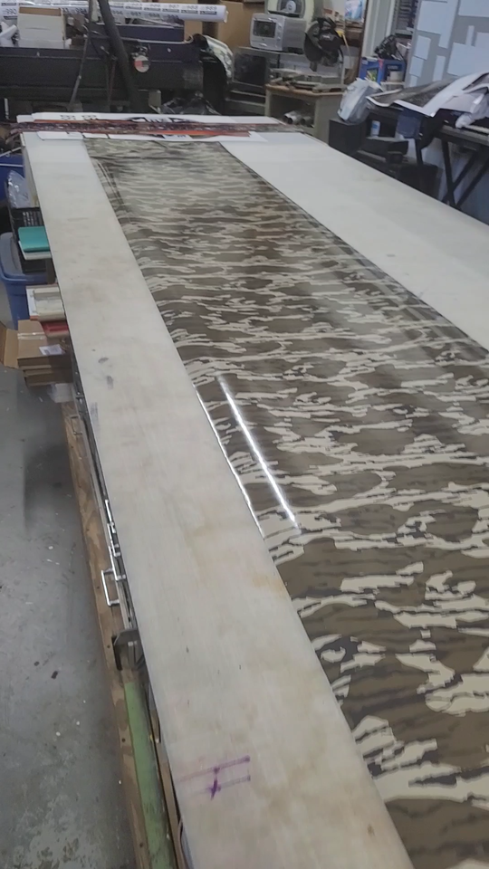 Major Discount!! Camouflage Bottomland Style Jon Boat Vinyl Wrap ...