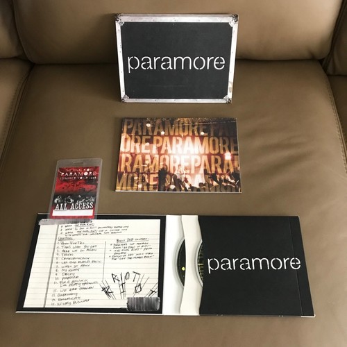 Paramore 2008 FINAL RIOT Road Case BOX SET - COMPLETE | eBay