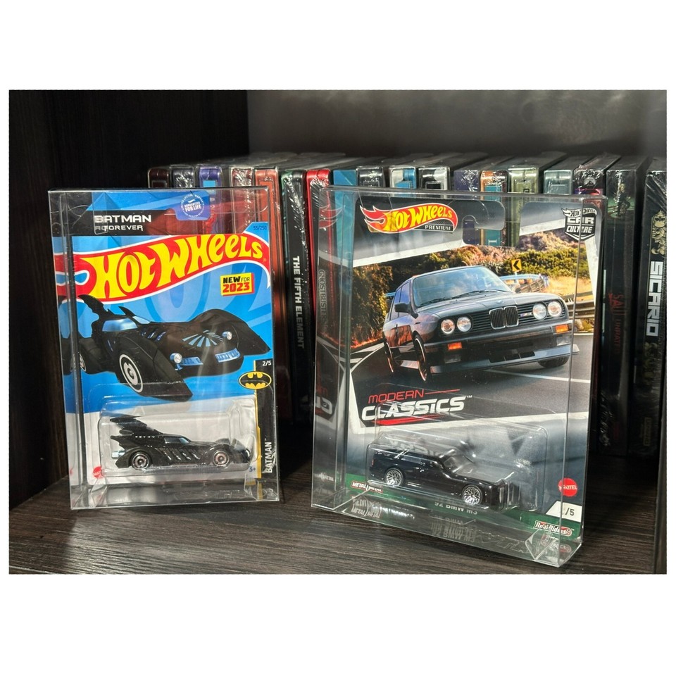 10x Hot Wheels Premium Card Protector Display Case for Diecast Cars ...