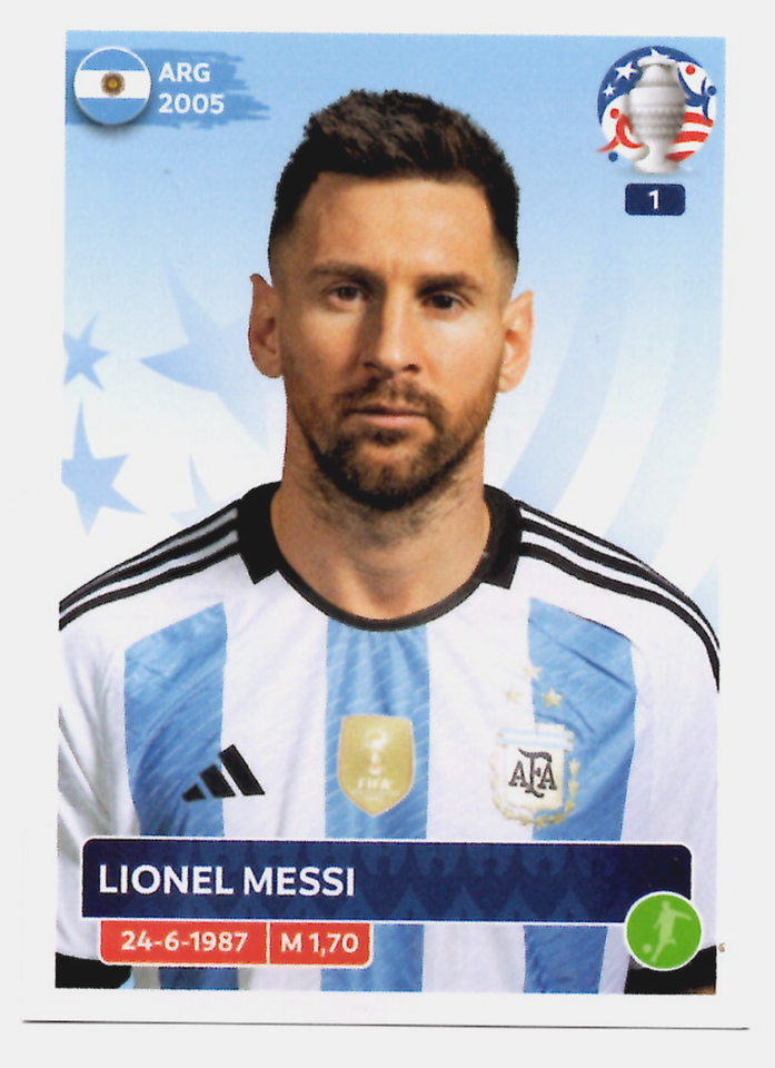 * LATIN AMERICA VERSION * Panini Copa America 2024 Stickers INTR1 ...