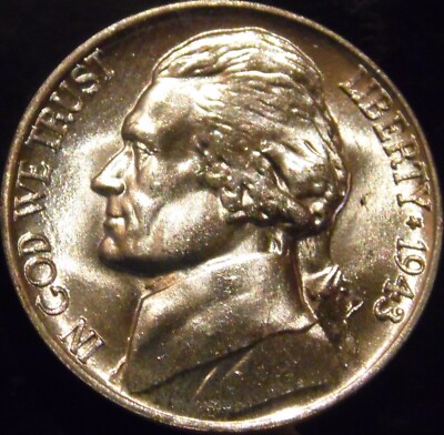 1943-P Jefferson Nickel Gem BU Full Steps Uncirculated Full Step | eBay