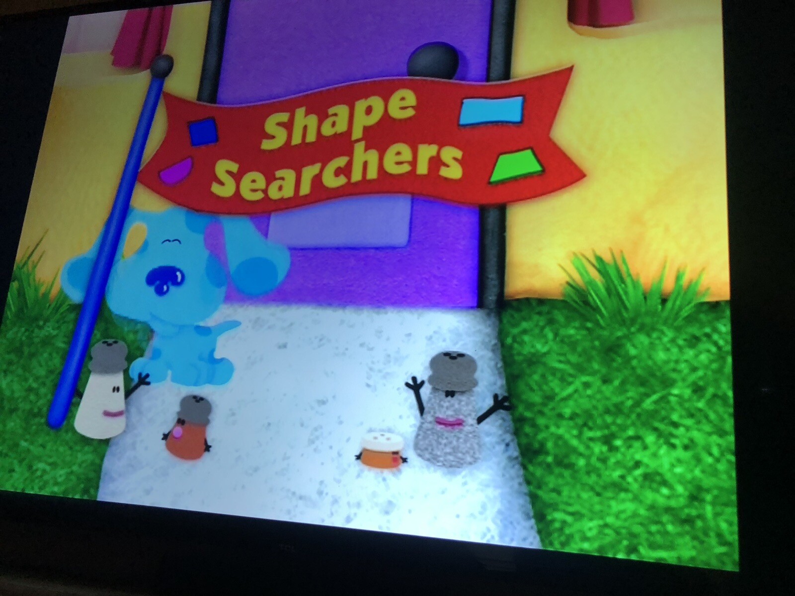 Blue's Clues Shapes And Colors DVD TESTED WORKS Good - Patton Donovan O ...