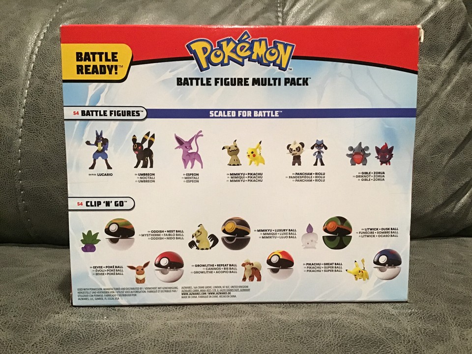 Pokémon Battle Figure Multi Pack [8 Figures] | eBay