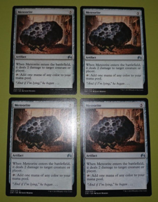 Meteorite x4 Magic Origins 4x Playset Magic the Gathering MTG | eBay