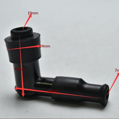 Spark Plug Cap for GY6 ATV Dirt Pit Motorcycle Quand Buggy Scooters Go ...