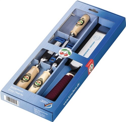 Kirschen two cherries chisel set 1195 SB 10,20,26mm Japanese saw ...