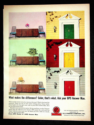 Best Paint Sold (BPS) Interior/Exterior Paint Colors May 1962 H&G, VTG ...