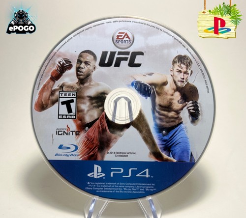 UFC (SONY Playstation 4, PS4) Tested | Authentic | Disc Only | SHIPPED ...