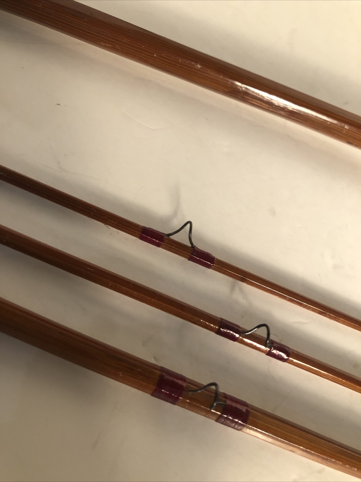 Vintage Sport King Fly Fishing Rod M-64 3-pc +1Tip Genuine Tonkin Cane ...