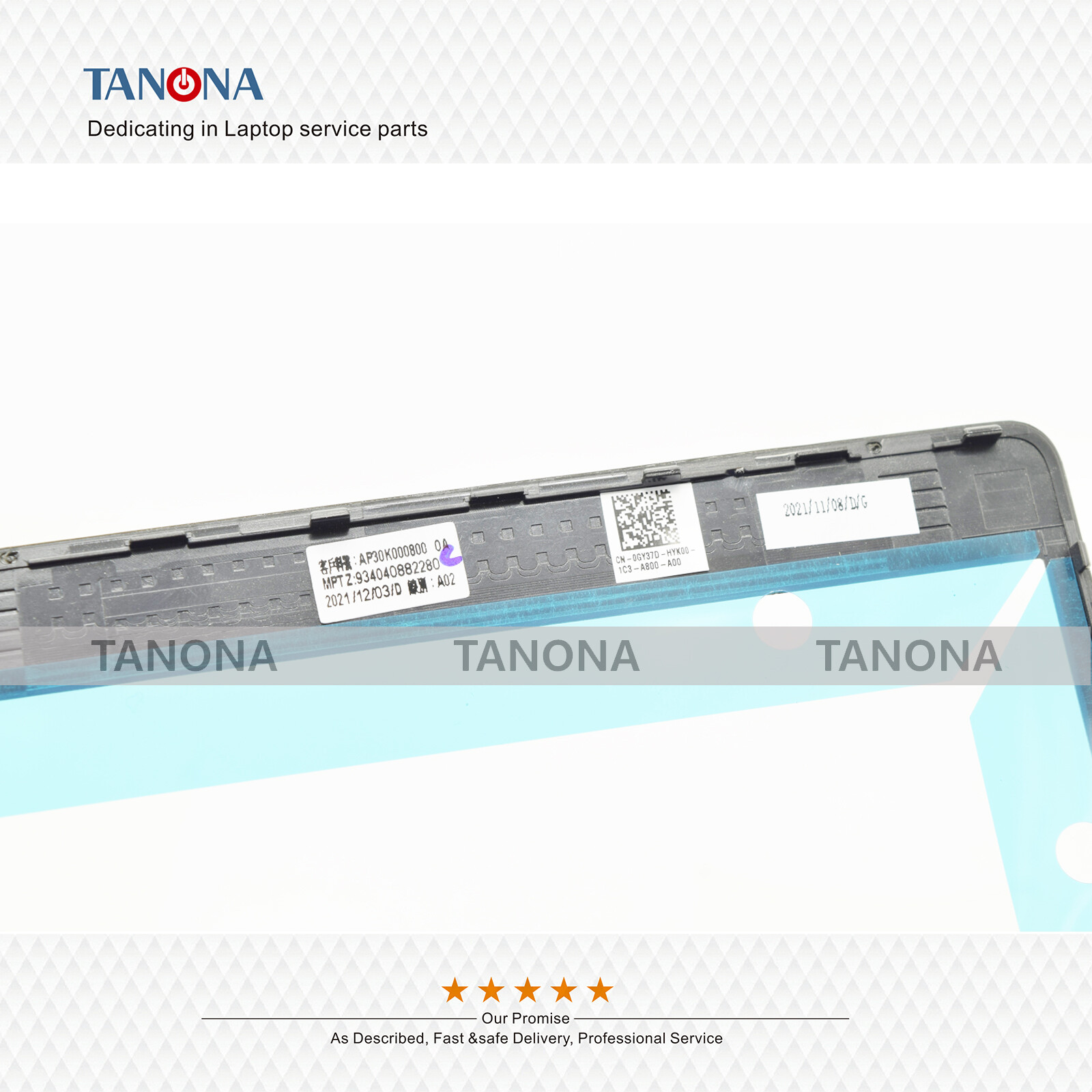 New 0GY37D GY37D For Dell Latitude 5420 E5420 IR LCD Front Bezel Cover ...