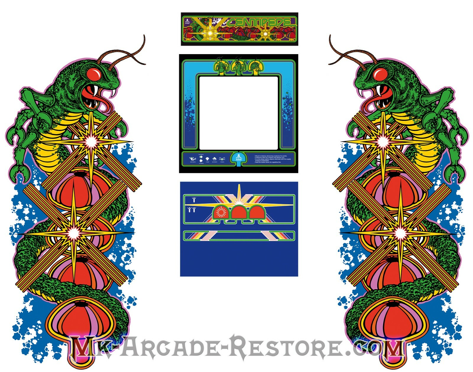 Arcade Cabinet Side Art Ideas | Cabinets Matttroy