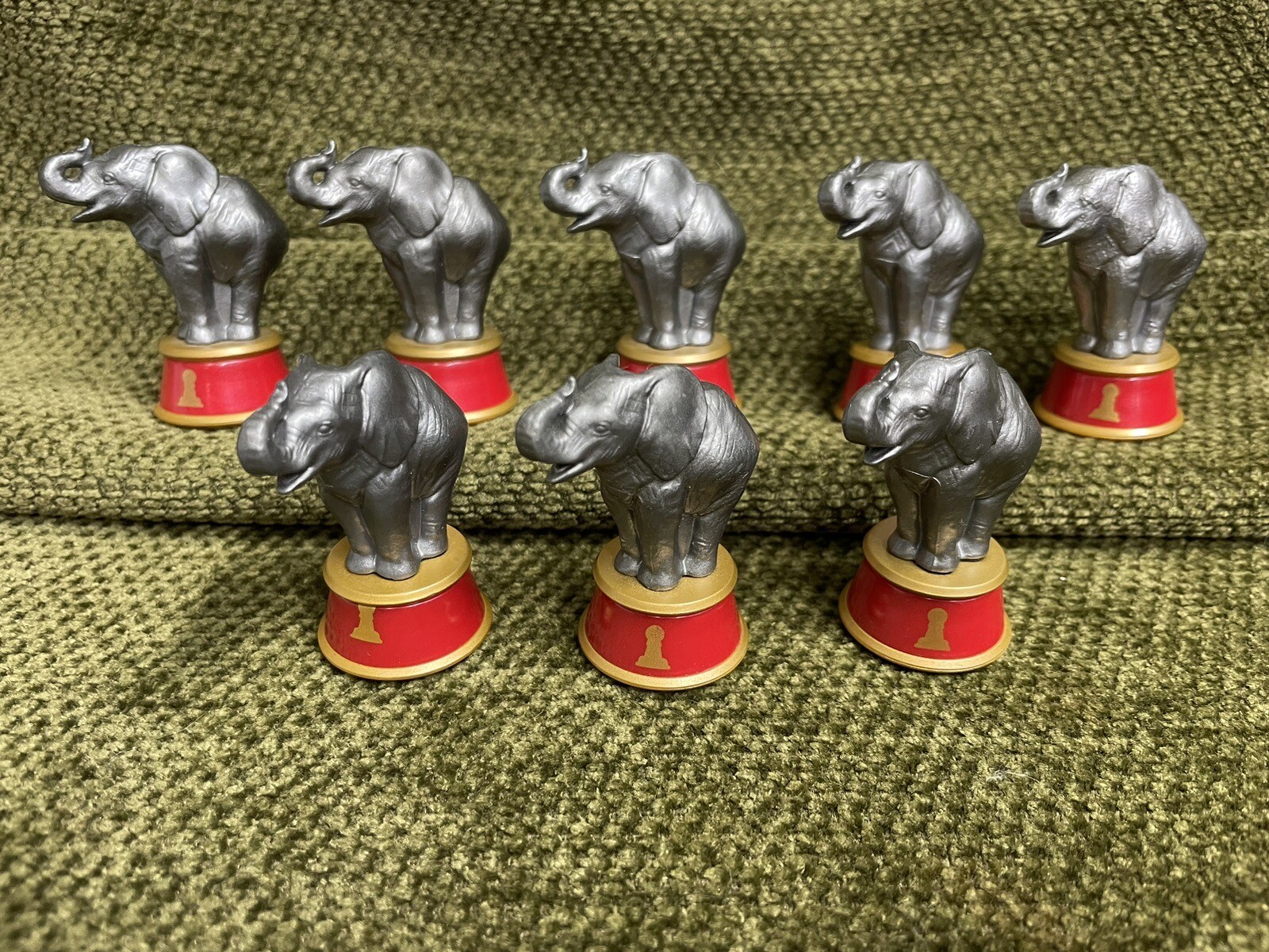 Lot of 8 Battle For The White House 2020 Presidential Chess Piece Pawn ...