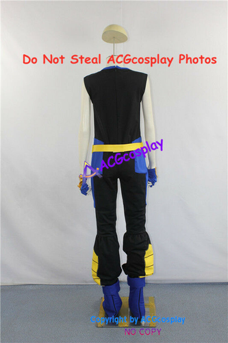 Static Shock Static Cosplay Costume include boots covers and mask ...