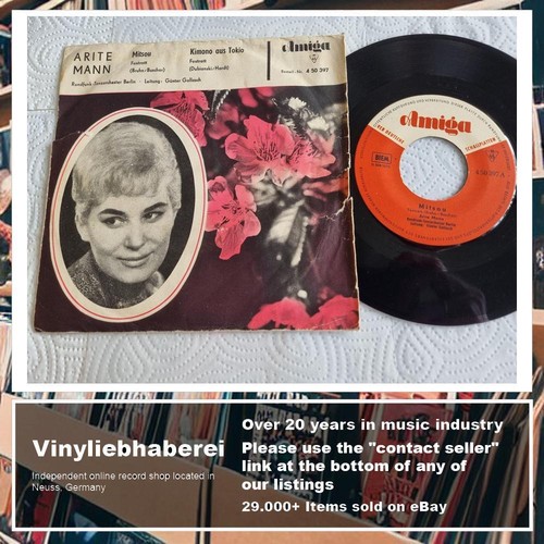 7" Single Arite Mann - Mitsou Vinyl Amiga | eBay
