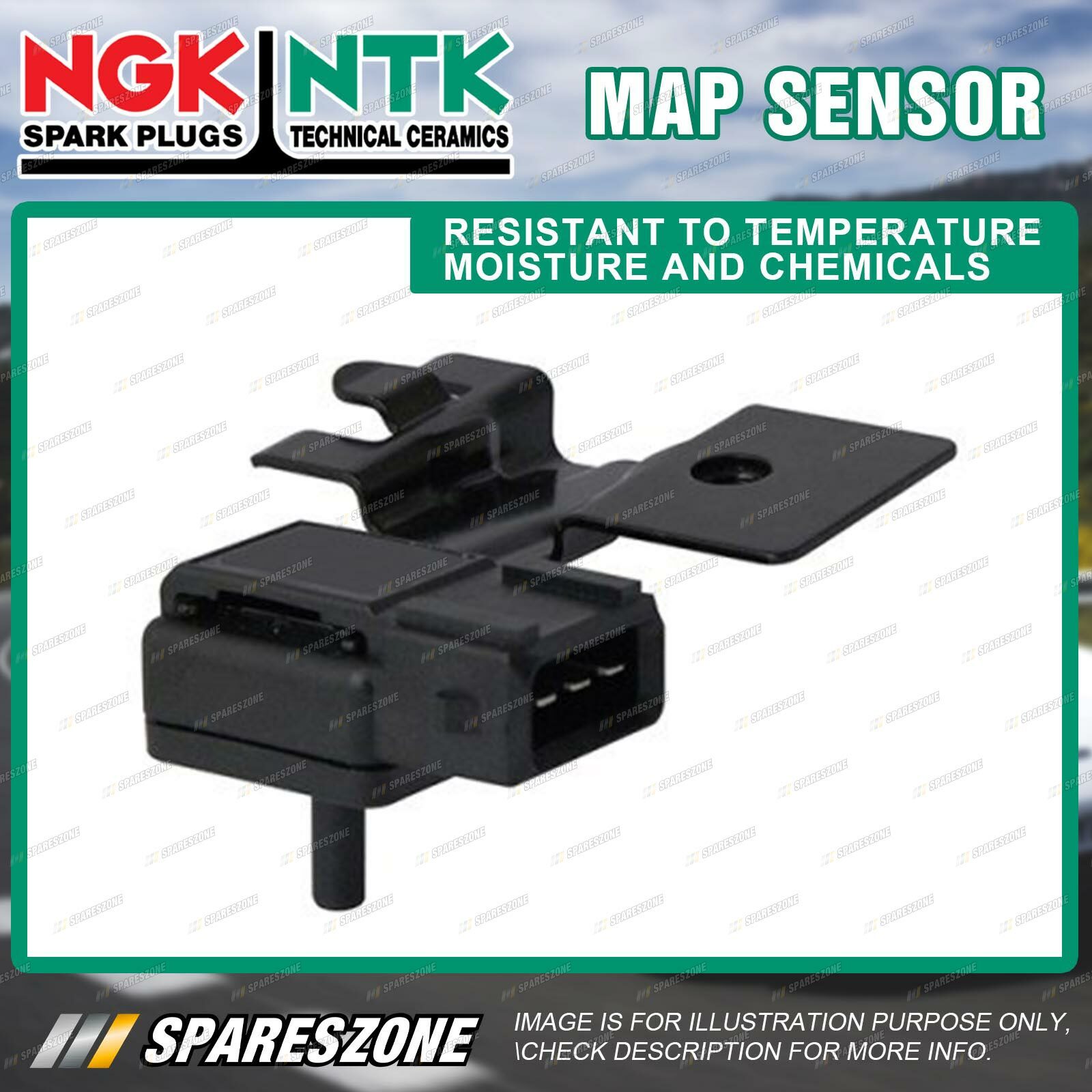 NTK MAP Sensor for Volvo S60 V70 B5244S B5244S2 2.4L 5Cyl 20V DOHC 1999 ...