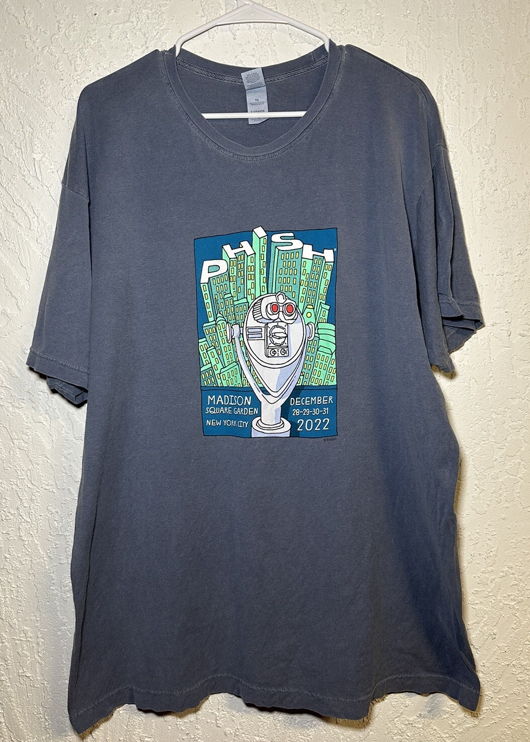 2022 Madison Square Garden Phish Tour T-Shirt | MSG |… - Gem