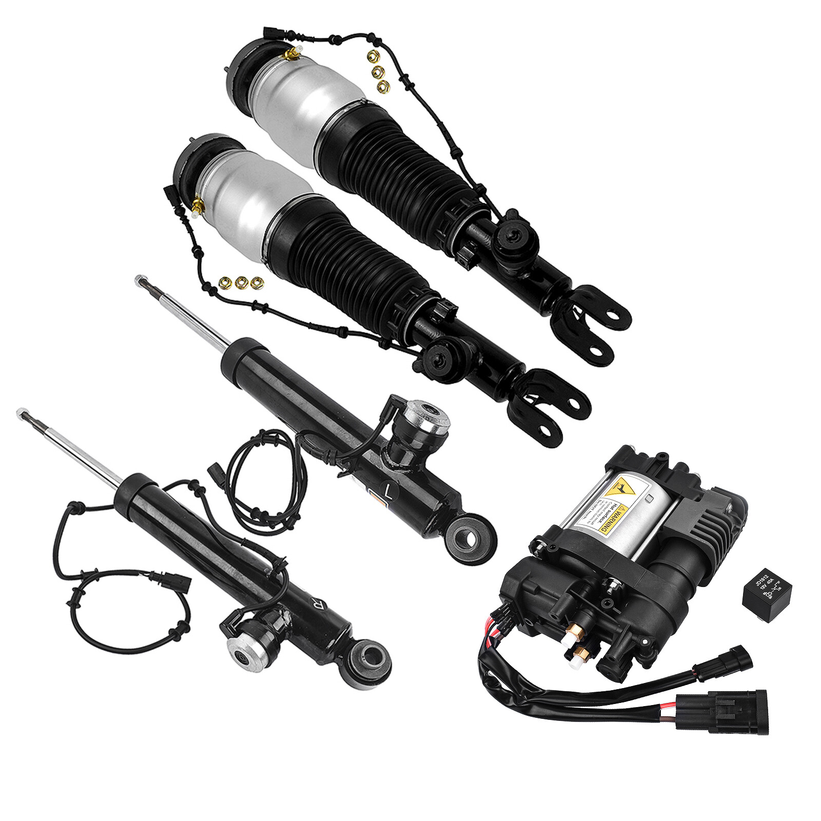 For Hyundai Equus 2011-2016 Front Rear Shock Absorbers & Struts & Pump ...