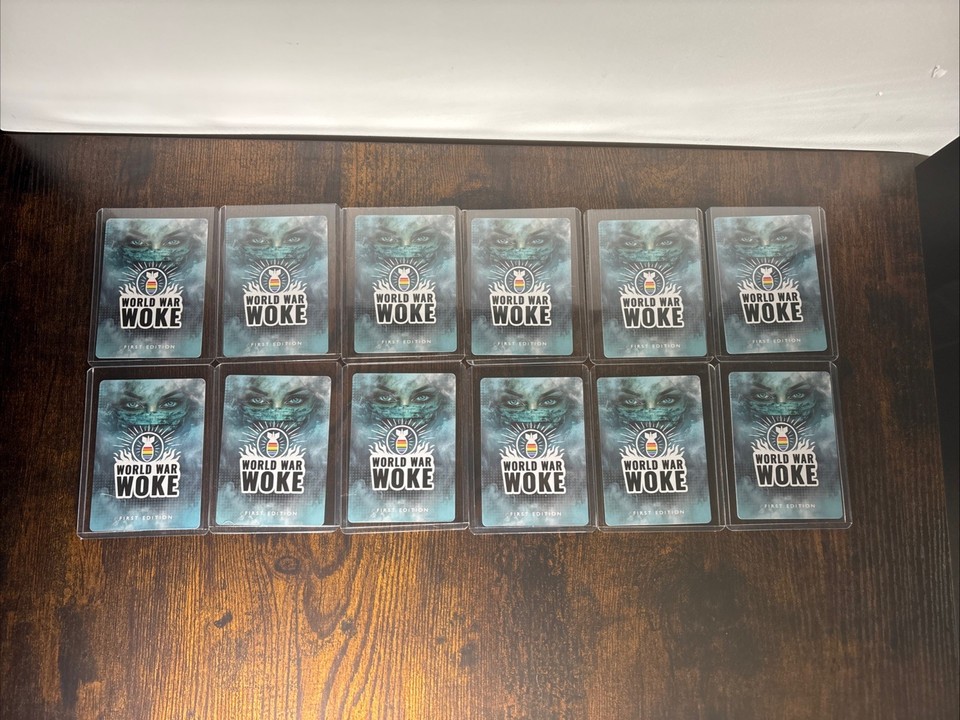 World War Woke Epstien Files Booster Pack Cards - Lot Of 12 | eBay