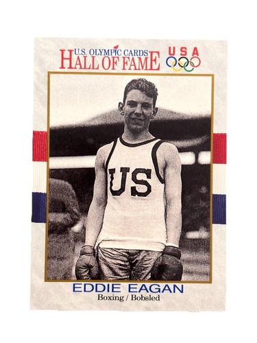 Excellent: Vintage 1991 Impel USA Olympics Hall of Fame Eddie Eagan Card | eBay