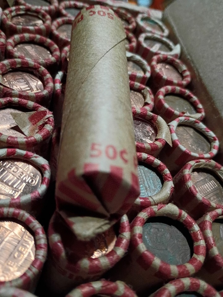 1909-2025 ? Lincoln Shield Wheat Cent Penny Full Box Bank Wrapped Rolls ...