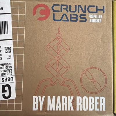 Mark Rober Crunch Labs Build Box Propeller Launcher | eBay