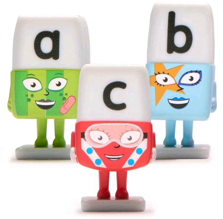 Alphablocks Alphabet Character Set With Sounds & Activity Book Ideal ...