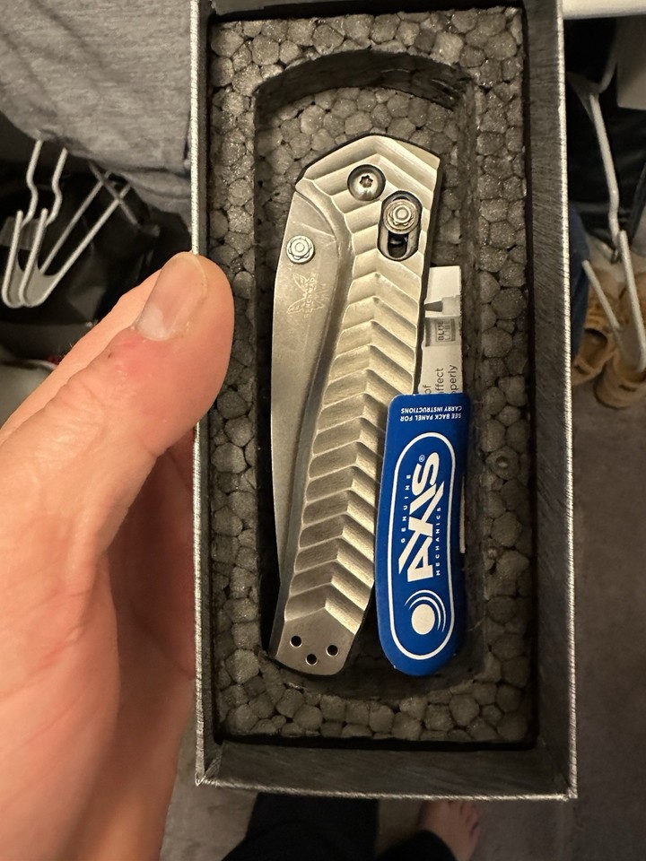 Benchmade 781 Anthem Integral Titanium Folder CPM-20CV Blade. Original ...