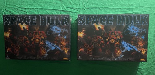 2x Space Hulk 3rd Edition 2009 card tiles and counters. Warhammer 40k ...