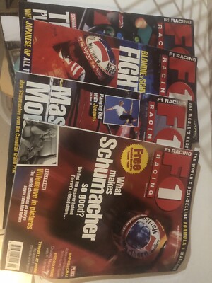 Four F1 Racing Magazines 1997-98 | eBay