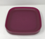 Tupperware Lunch Plates 4pc Set Red Wine 8"/20cm Rare Only 5 sets ...