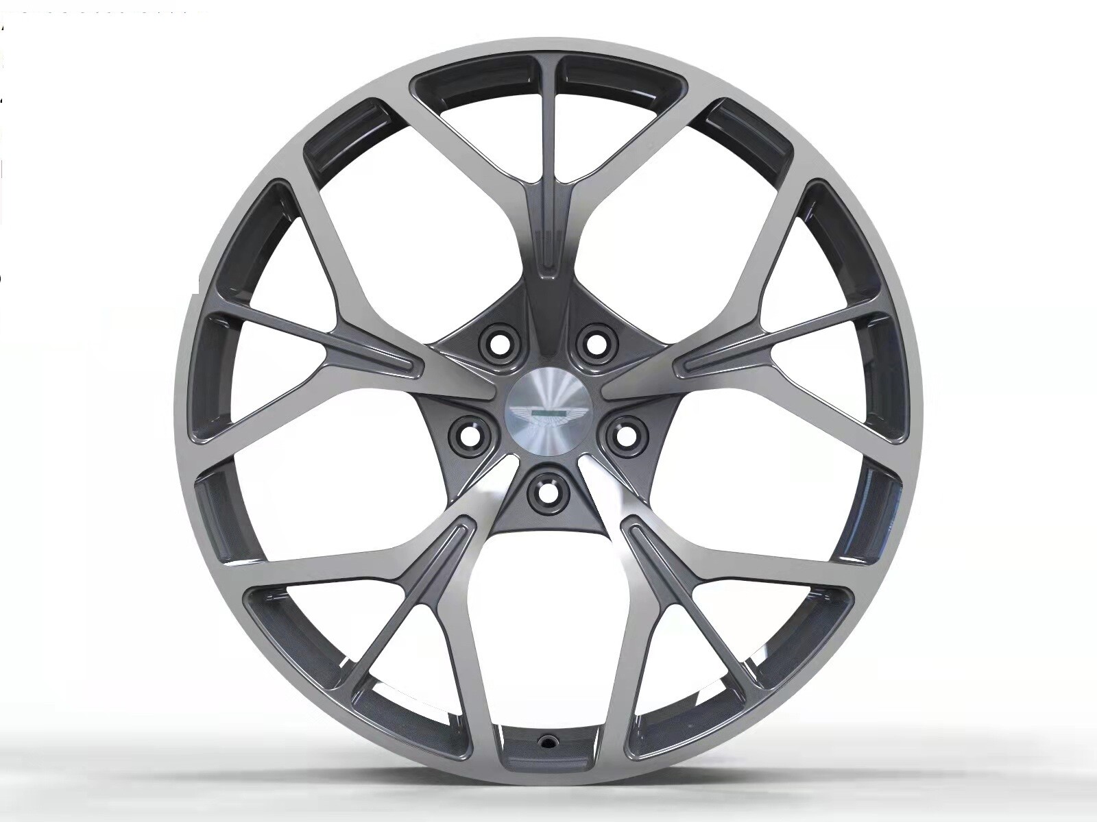 22 inch AFTERMARKET FORGED DB11 VOLANTE WHEELS SET - CUSTOM FOR ASTON ...