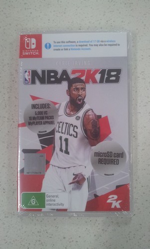 NBA 2K18 Nintendo Switch Game (NEW) | eBay