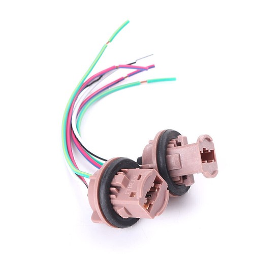 7443 Bulb Socket Brake Turn Signal Light Harness Wire LED Tail Plug ...
