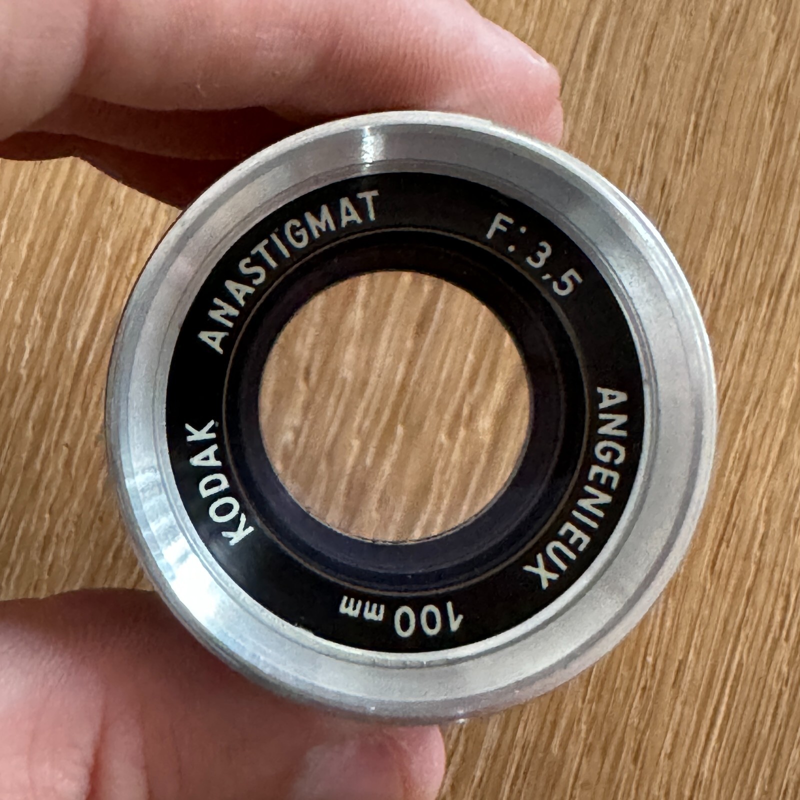 Lentille Objectif ️ Projecteur ANGENIEUX F:3,5 F=100 mm Kodak ...