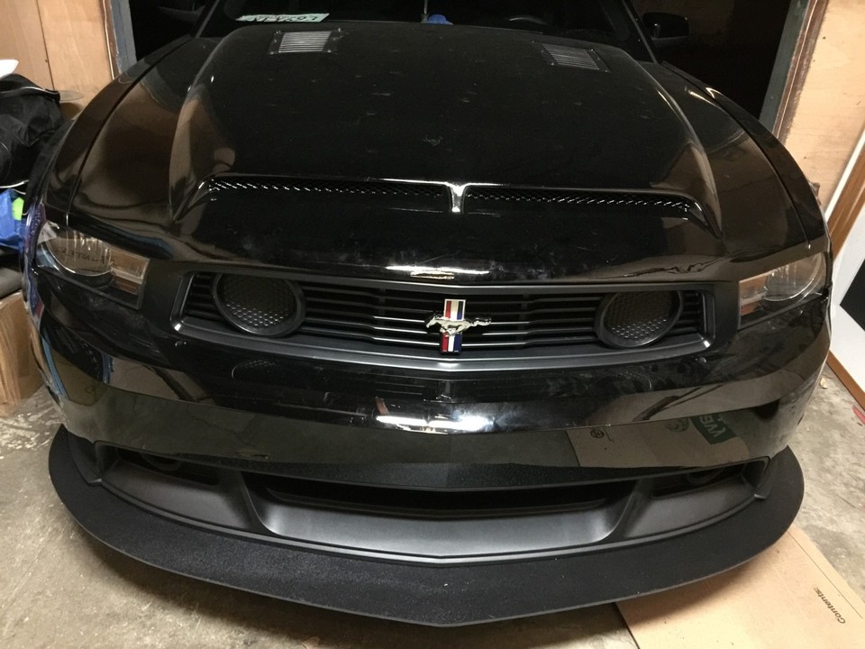 FRONT SPLITTER for 2010-2012 Mustangs w/Boss 302, C/S valance equipped ...