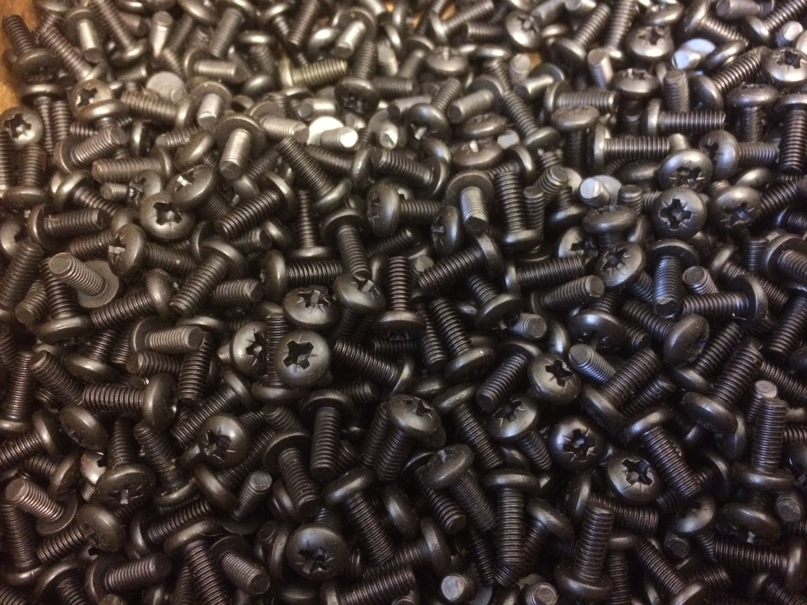 Pozi Pan Machine Screw - CHEM BLACK - M4 x 10 - 100 Pack - pan | eBay