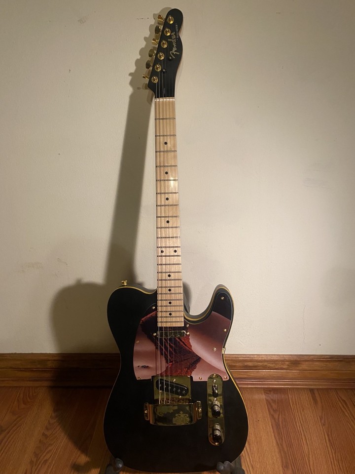 Satin Black (China copy) Fender Classic Telecaster (REVISED) | eBay