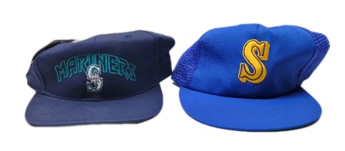 VTG Seattle Mariners Snapback Cap Hat The Game Embroidered S Logo MLB ...
