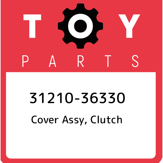 3121036330 Genuine Toyota Cover ASSY Clutch 31210-36330 for sale online ...