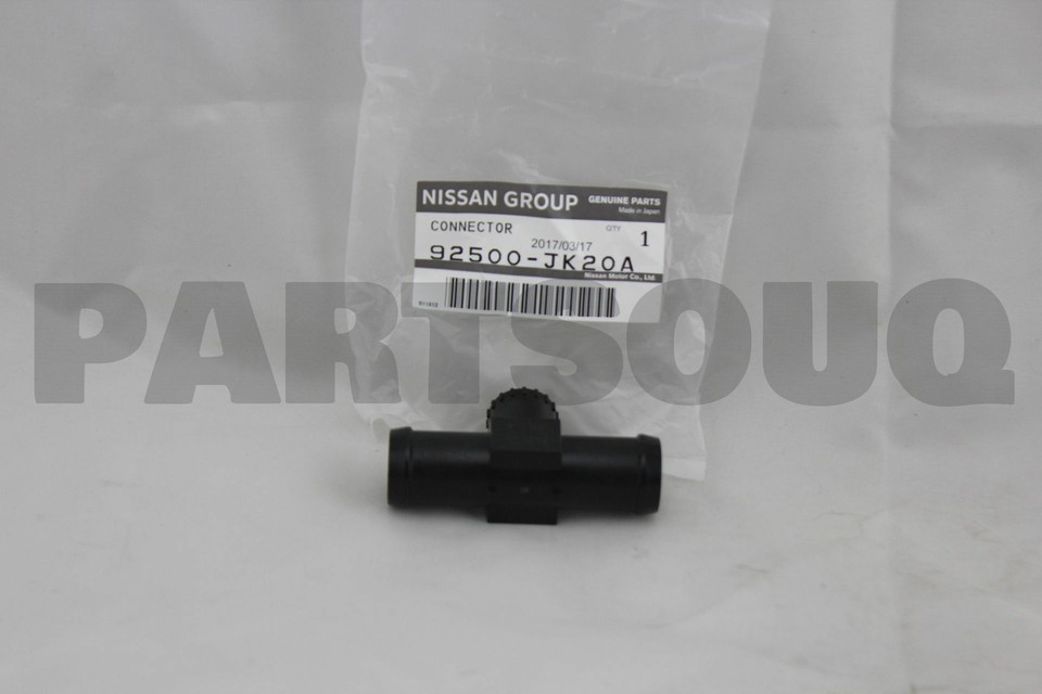 92500JK20A Genuine Nissan CONNECTOR-HEATER HOSE 92500-JK20A | eBay