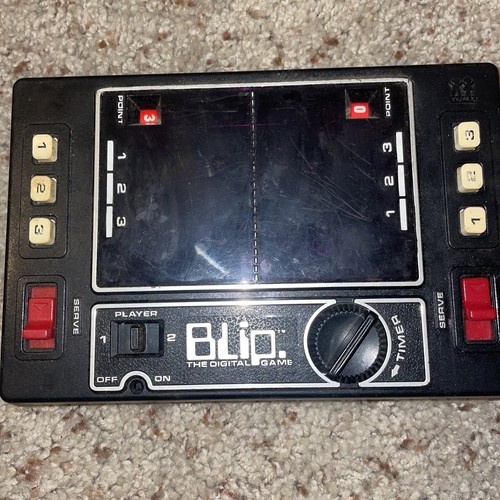 Vintage - BLIP - The Digital Game - Tomy 1977 Handheld Electronic Pong ...