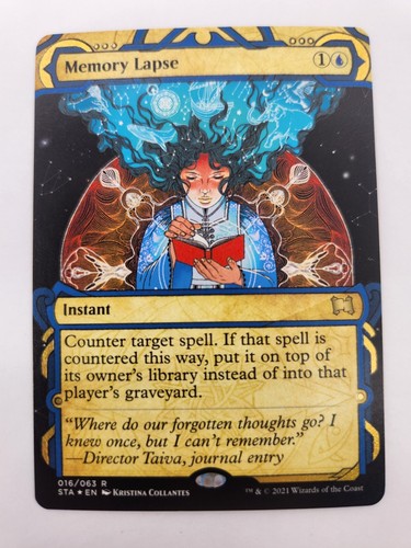 Memory Lapse (Foil Etched) - Strixhaven: Mystical Archives (STA) Near ...