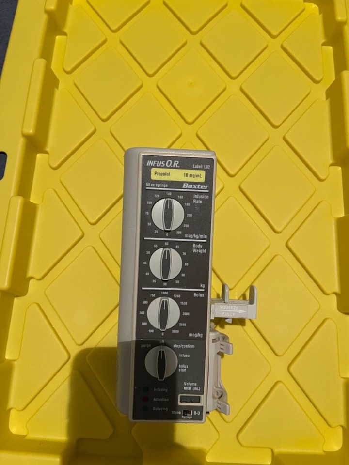 Bard Baxter Infuse OR Syringe Pump | eBay