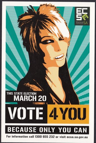 V14112 Australia Avant Card #14112 Vote 4 You Electoral Commission ...