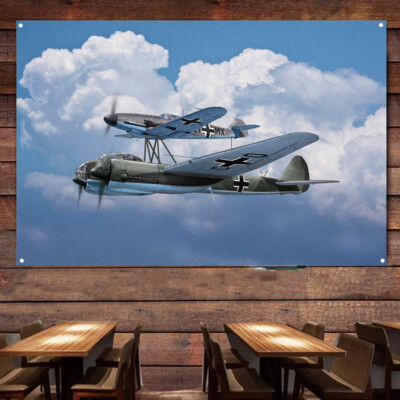 German S1 training aircraft Wall Decor Aviation Banner Flag Artwork ...
