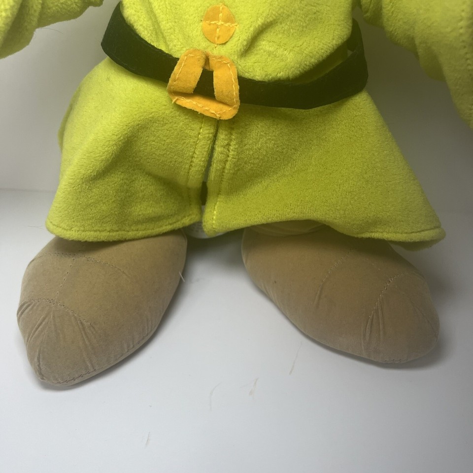 Disney Store Dopey plush Snow White And The Seven Dwarfs Authentic ...