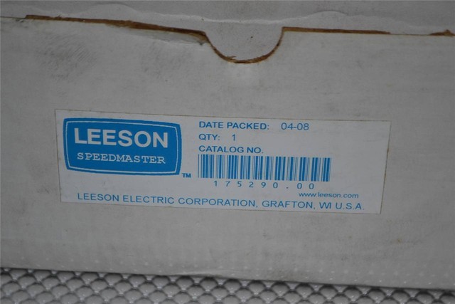 One LEESON Speedmaster Adjustable Speed Control 175290.00 for sale ...