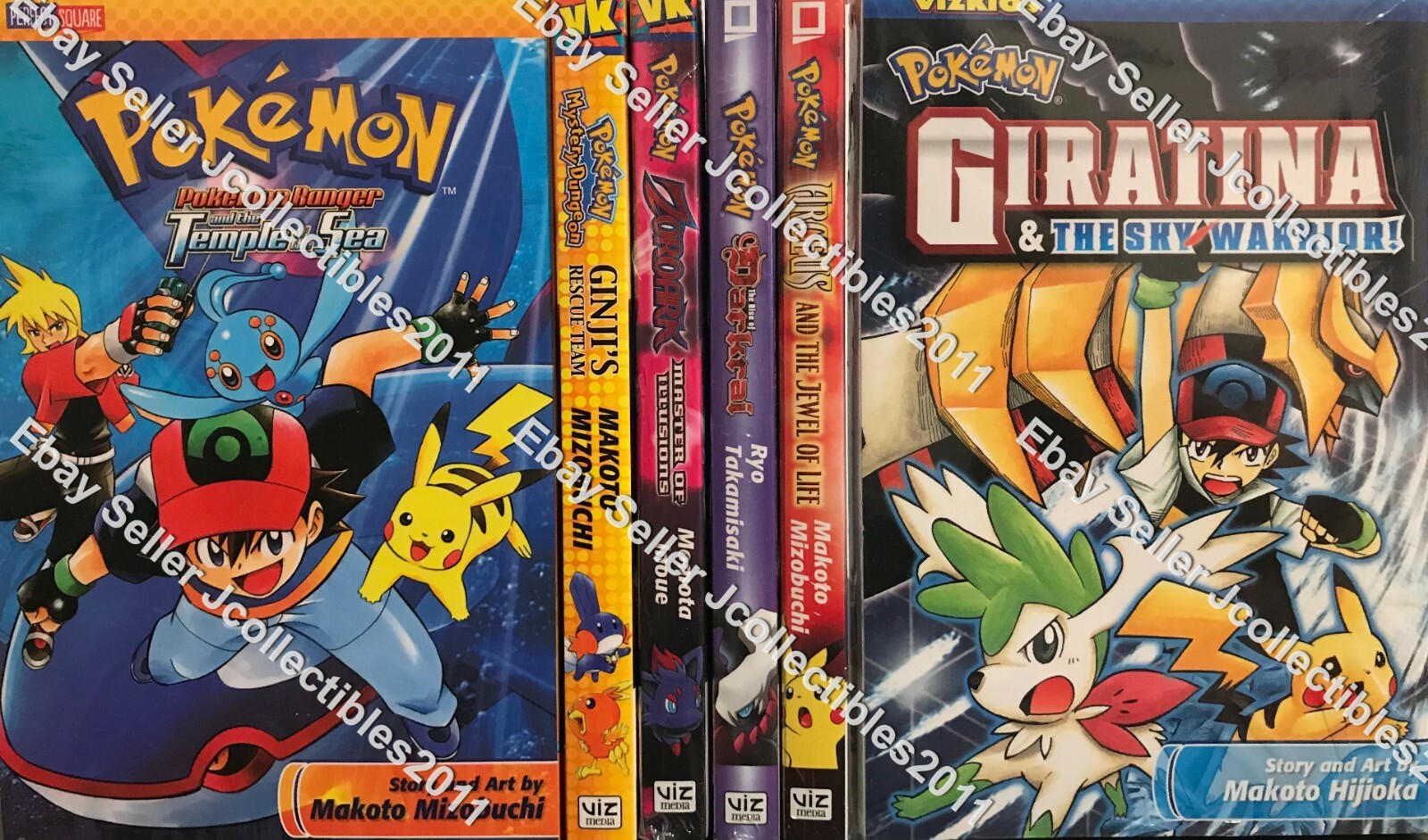 Pokemon one shot Collection (Vol.1- 6) English Manga Graphic Novels NEW ...