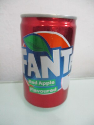 Fanta Red apple flavored, Palestine : a 150 mm empty can, Palestine ...