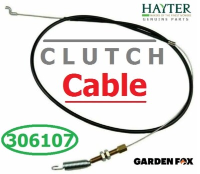 Genuine HAYTER HARRIER 41 AD mdl 312L sn 001001-99999 - Clutch CABLE ...